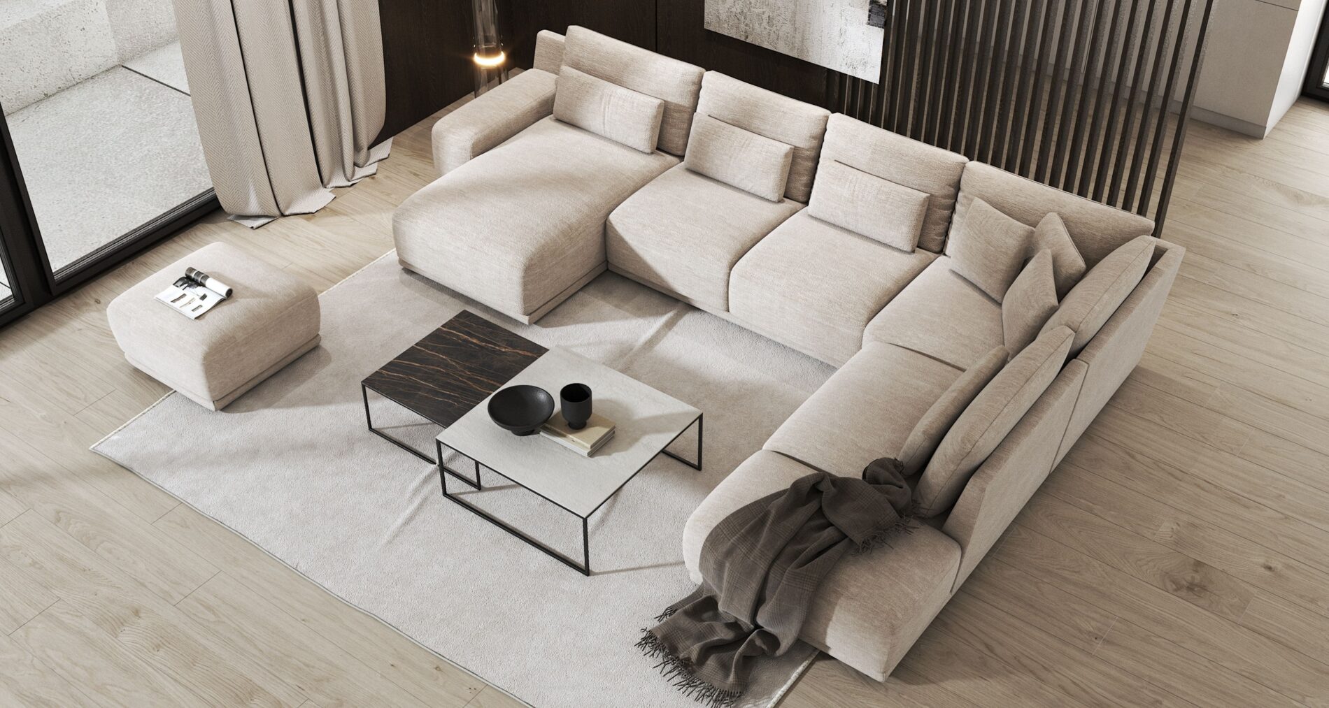 Modny salon 2025 - trendy i aranżacje - Blog Home Concept